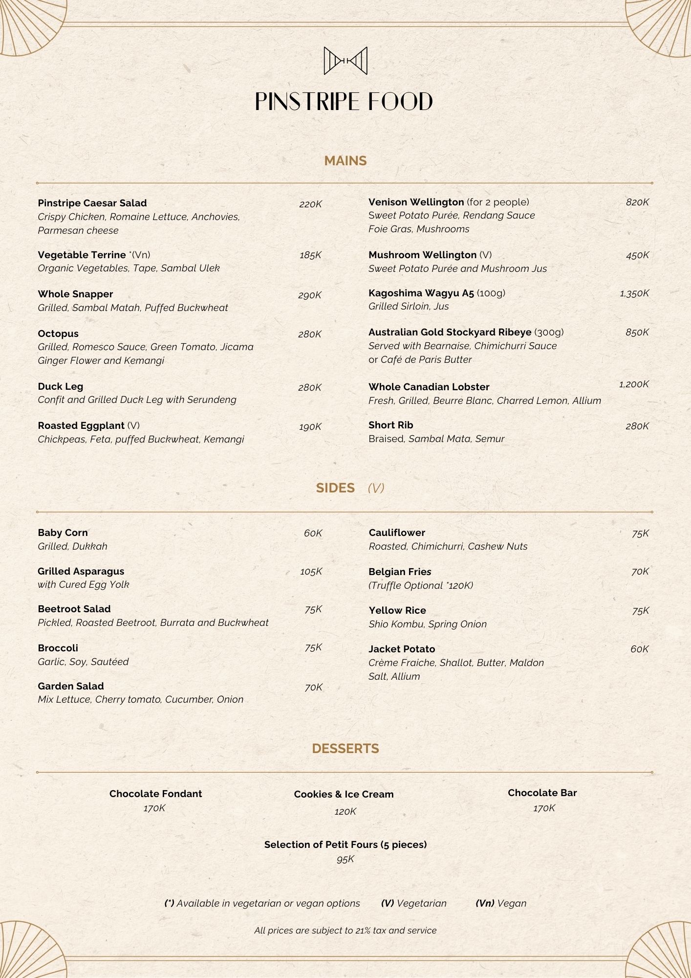 Degustation Ubud | Our Fine Dining Menus | Apéritif Restaurant